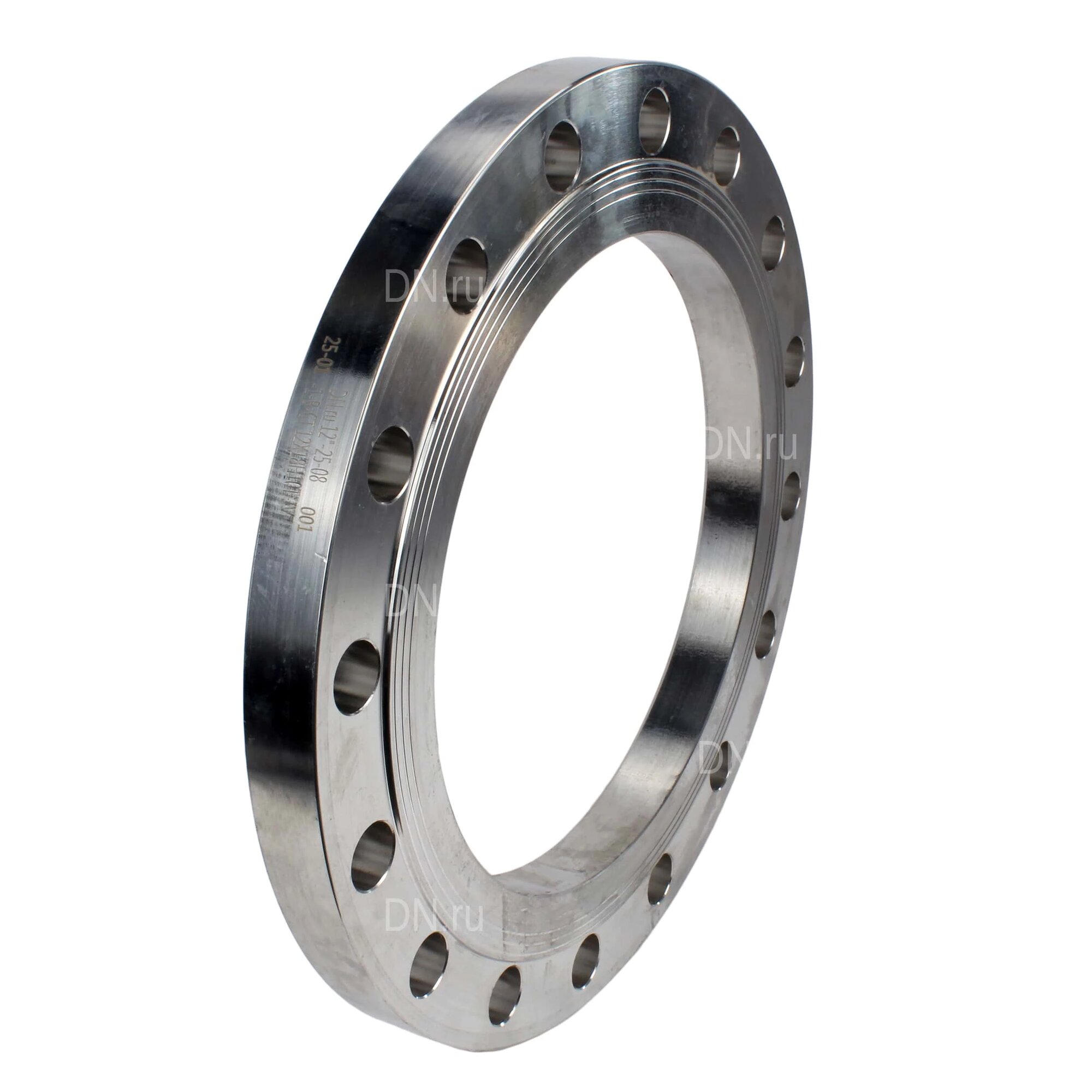 Фланец плоский DN.ru ФПП Ду250 Ру16 корпус - нержавеющая сталь 12Х18Н10Т, тип 01, ряд 1, исполнение B, гр. IV, ГОСТ 33259-2015