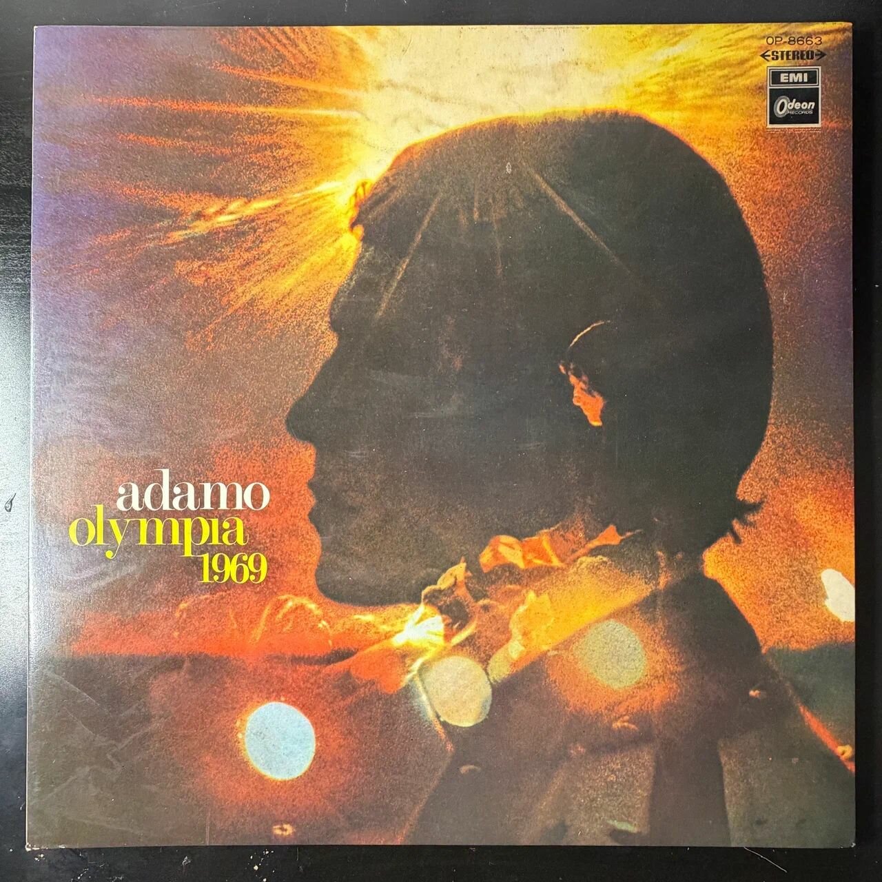 Виниловая пластинка Adamo Olympia 1969 (Япония 1969г.)