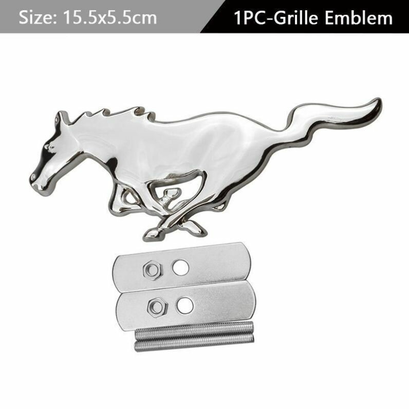 Эксклюзивная радиаторная решетка Ford Mustang с металлической эмблемой
