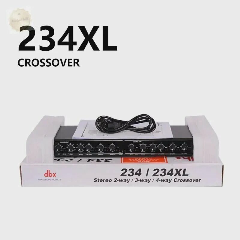 Dbx 234XL цифровой делитель, супер сабвуфер, средняя сцена