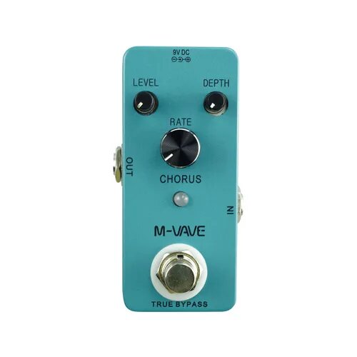 M-VAVE CHORUS Гитарный аналоговый классический хорус Педаль эффектов True Bypass