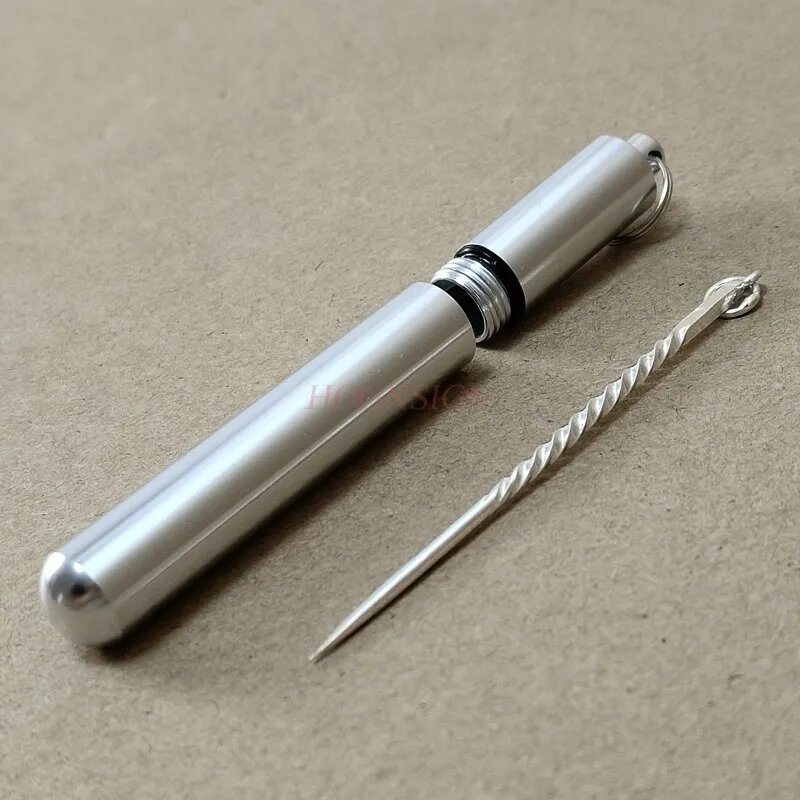 Зубочистка из серебра 990 пробы, полностью Серебряная зубочистка из высококачественного металла, портативная мини-зубочистка, отправка для пожилых людей