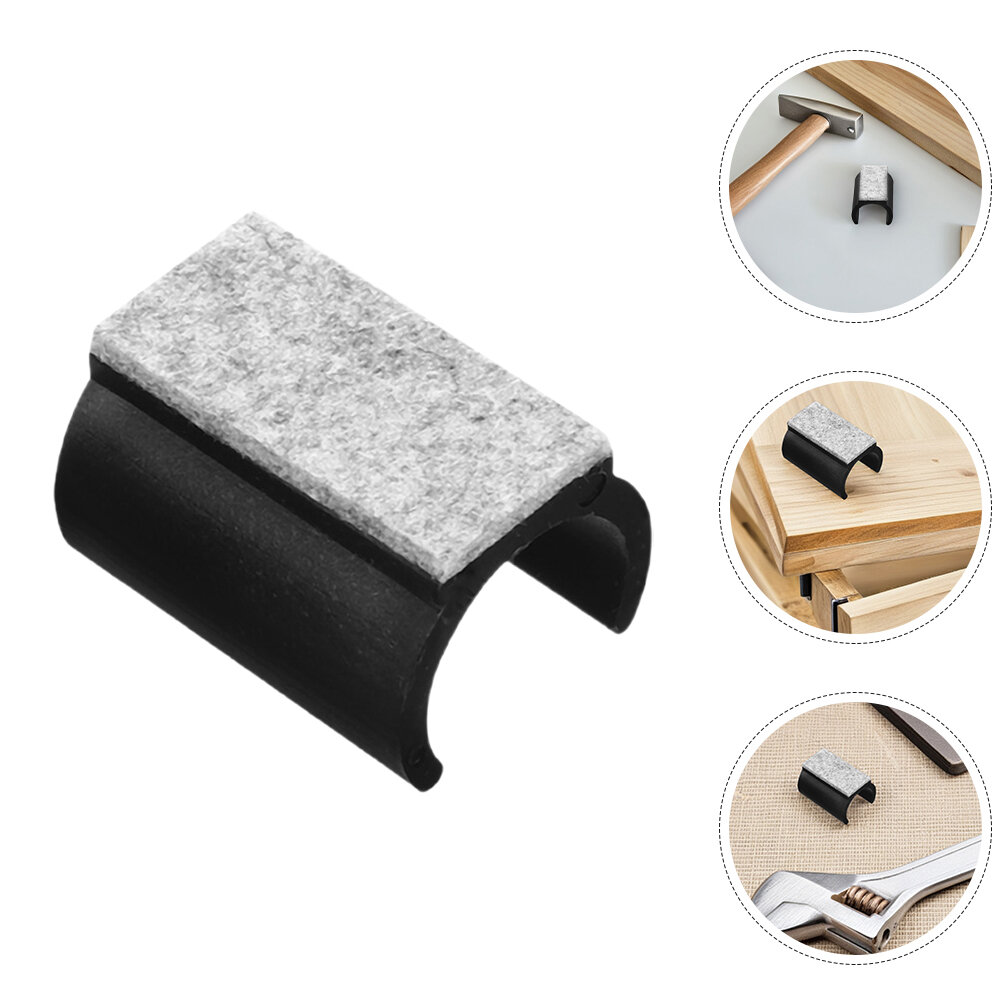 Фетровые Амортизаторы Для Ножек Кресел Предотвращают Повреждения Пола 8 Штук Размер 4.00X2.50X2.00Cm