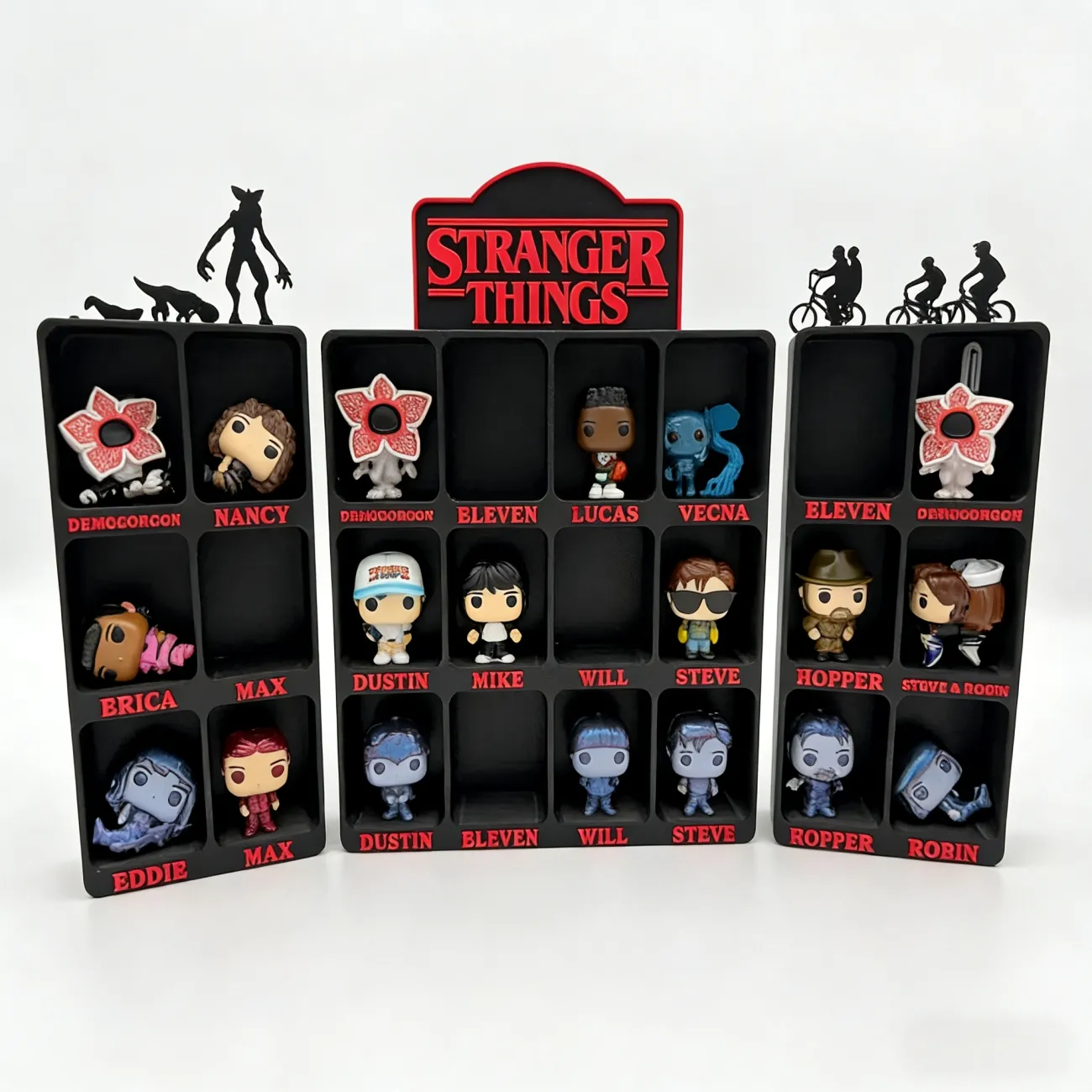 Стойка для фигурок Funko Pop Странные истории(Stranger Things), Витрина из ABS, Украшения для гостиной или кабинета, Куклы не входят в комплект