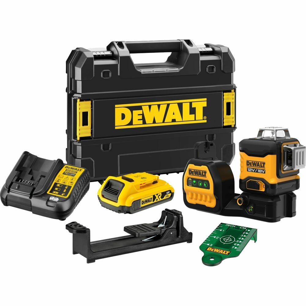 Самовыравнивающийся лазерный уровень Dewalt DCE089D1G18-QW