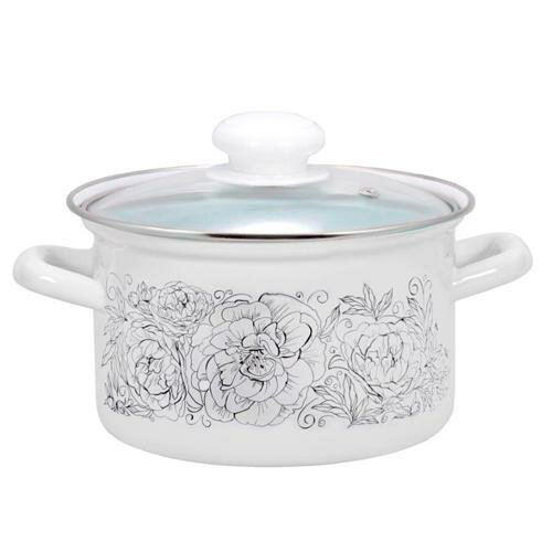 Кастрюля эмаль 3.5Л капрезе СТ/КР лысьва