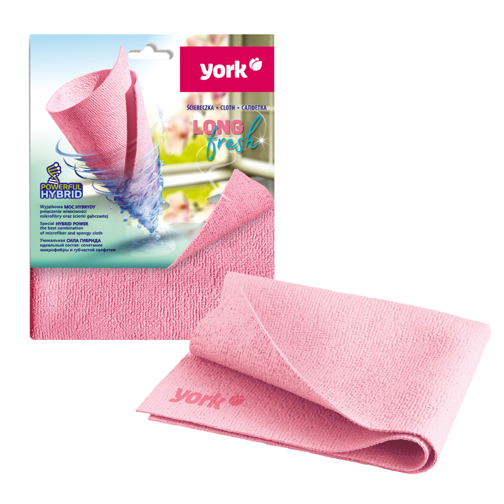 Салфетка из микрофибры лонг фреш 30*35 YORK