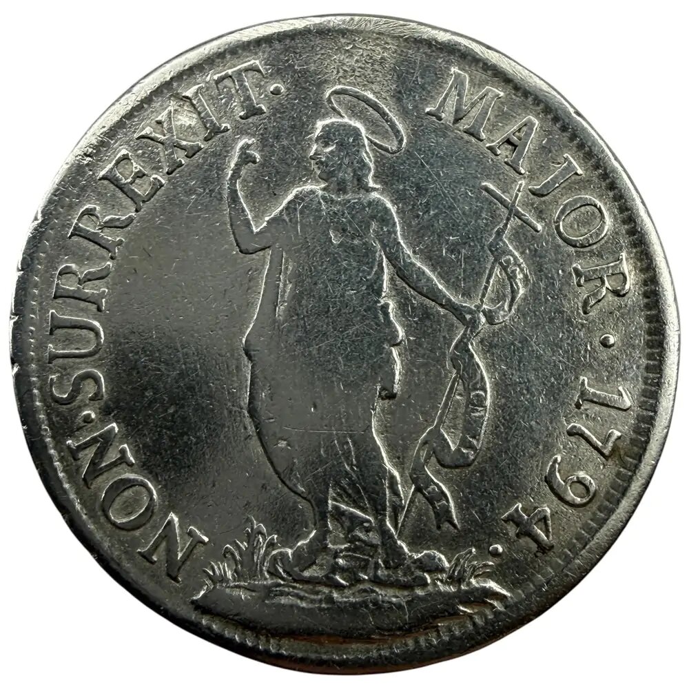 Италия, Генуя 2 лиры 1794 г.