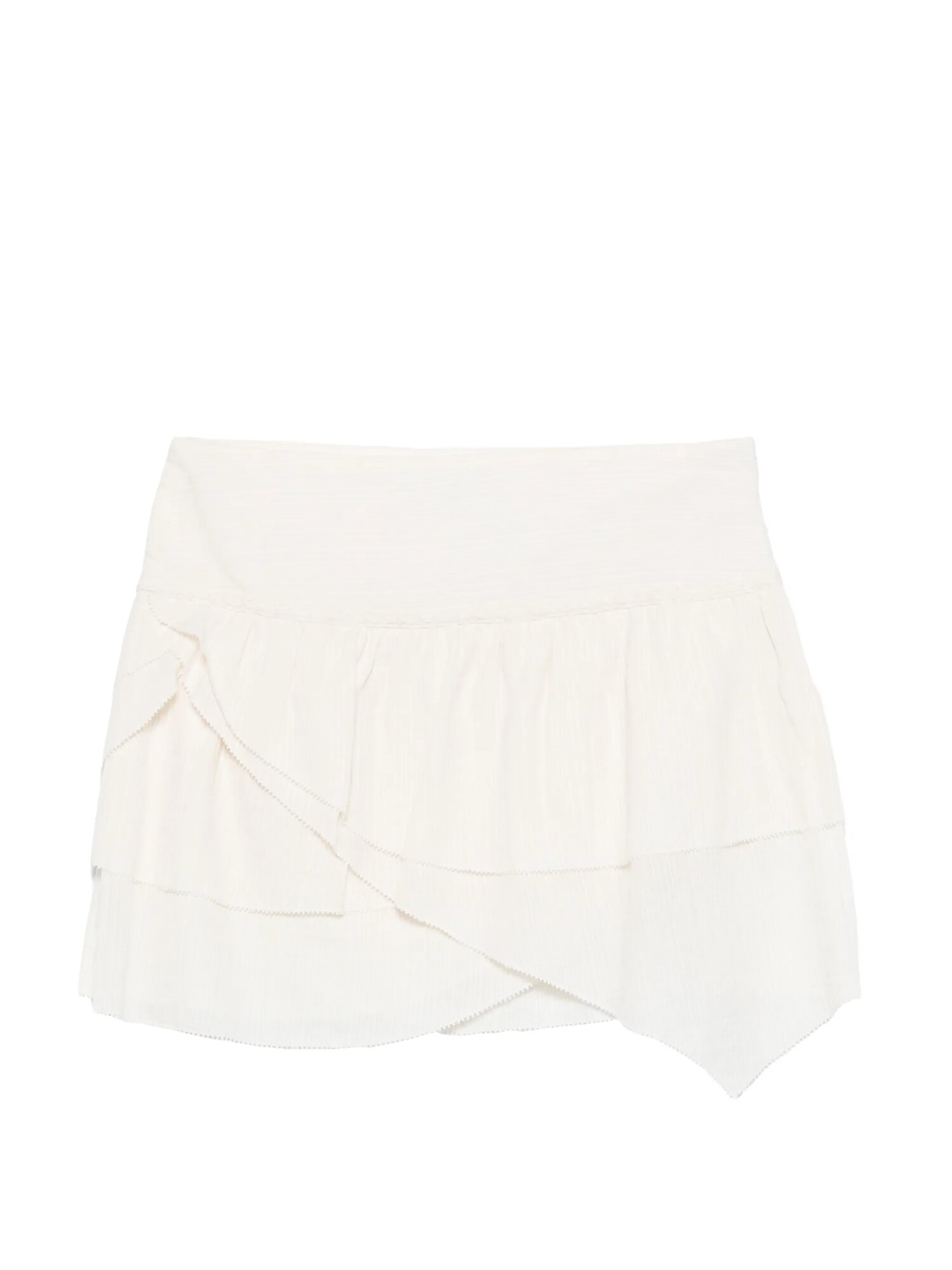 Юбка Ruffled-detail asymmetric skirt