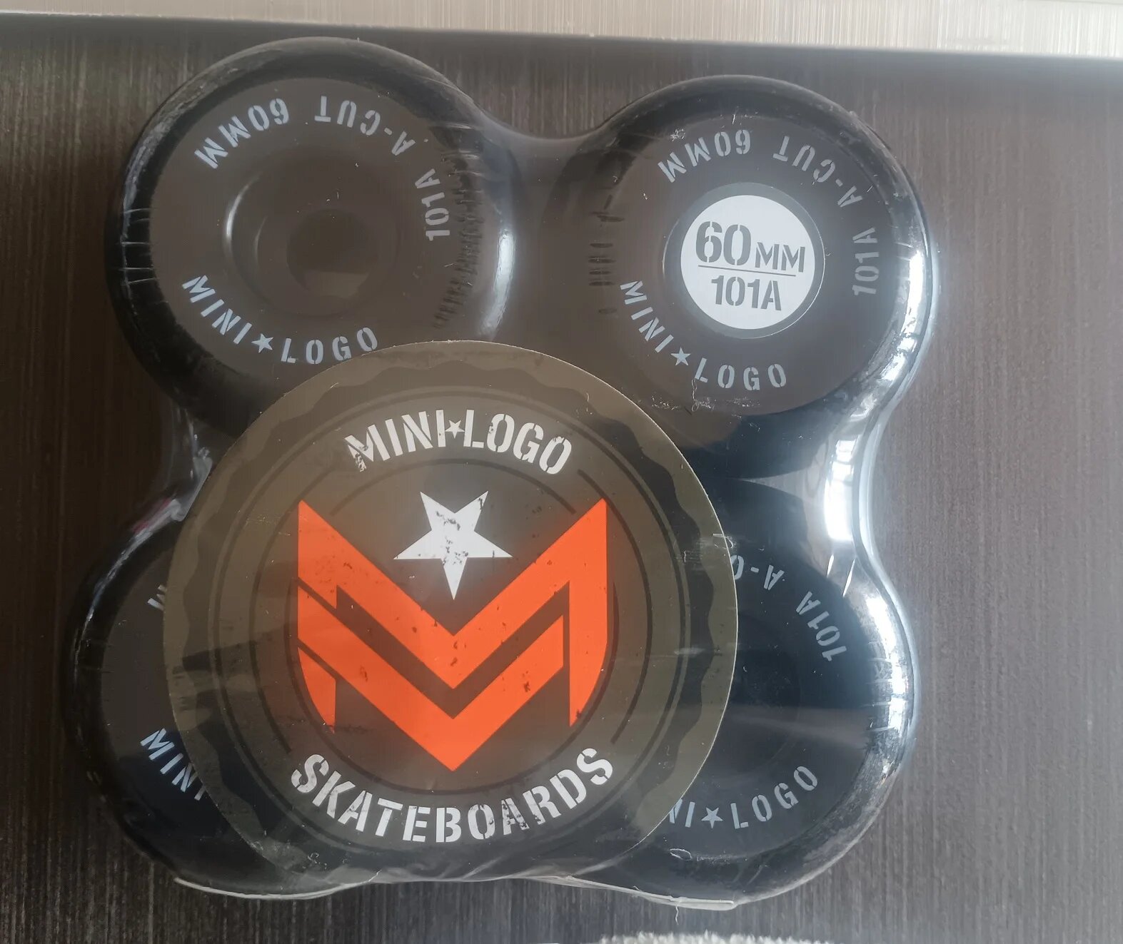 Оригинальные колеса для скейтборда 53-60 мм 90a-101a 4 шт. 60mm 101 black