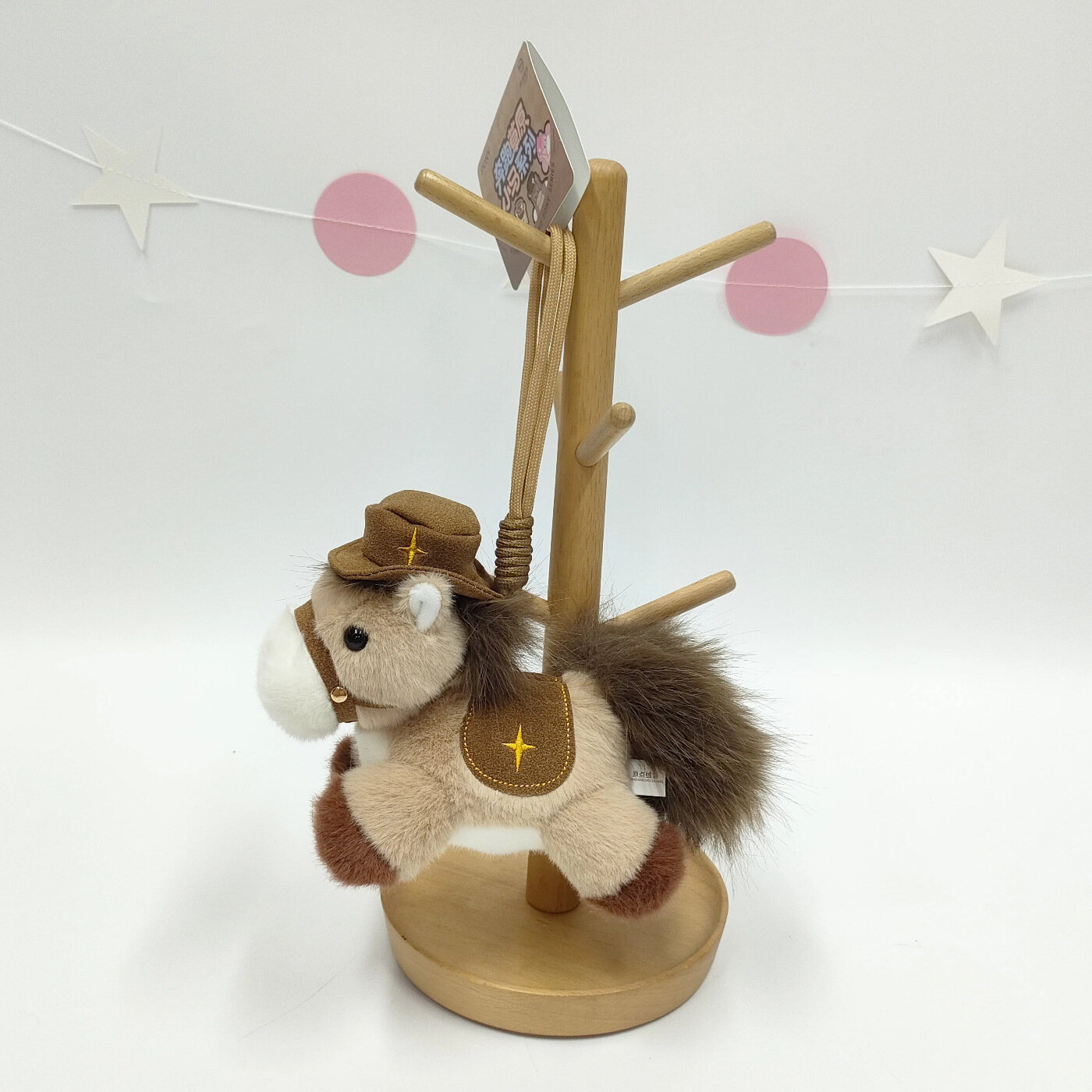 2026 Новейший оригинальный бархатный брелок с пони из серии Prairie Pony, милый розовый пони, плюшевый брелок, детская игрушка