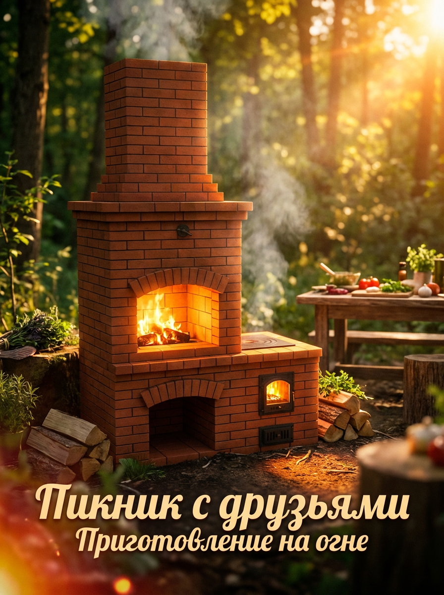 Проект барбекю с казаном №48. Мангал 630мм. Казан 12 литров. Сборка своими руками