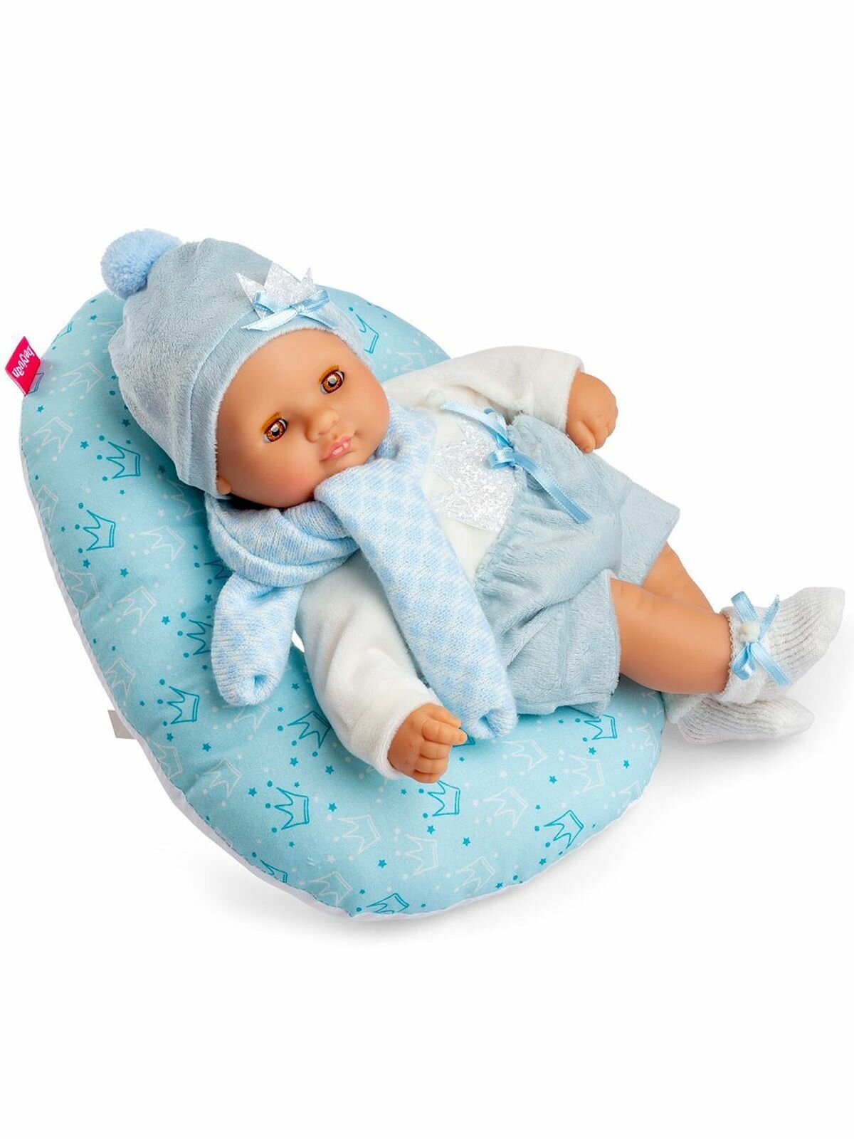 Кукла BERJUAN мягконабивная 34 см Baby