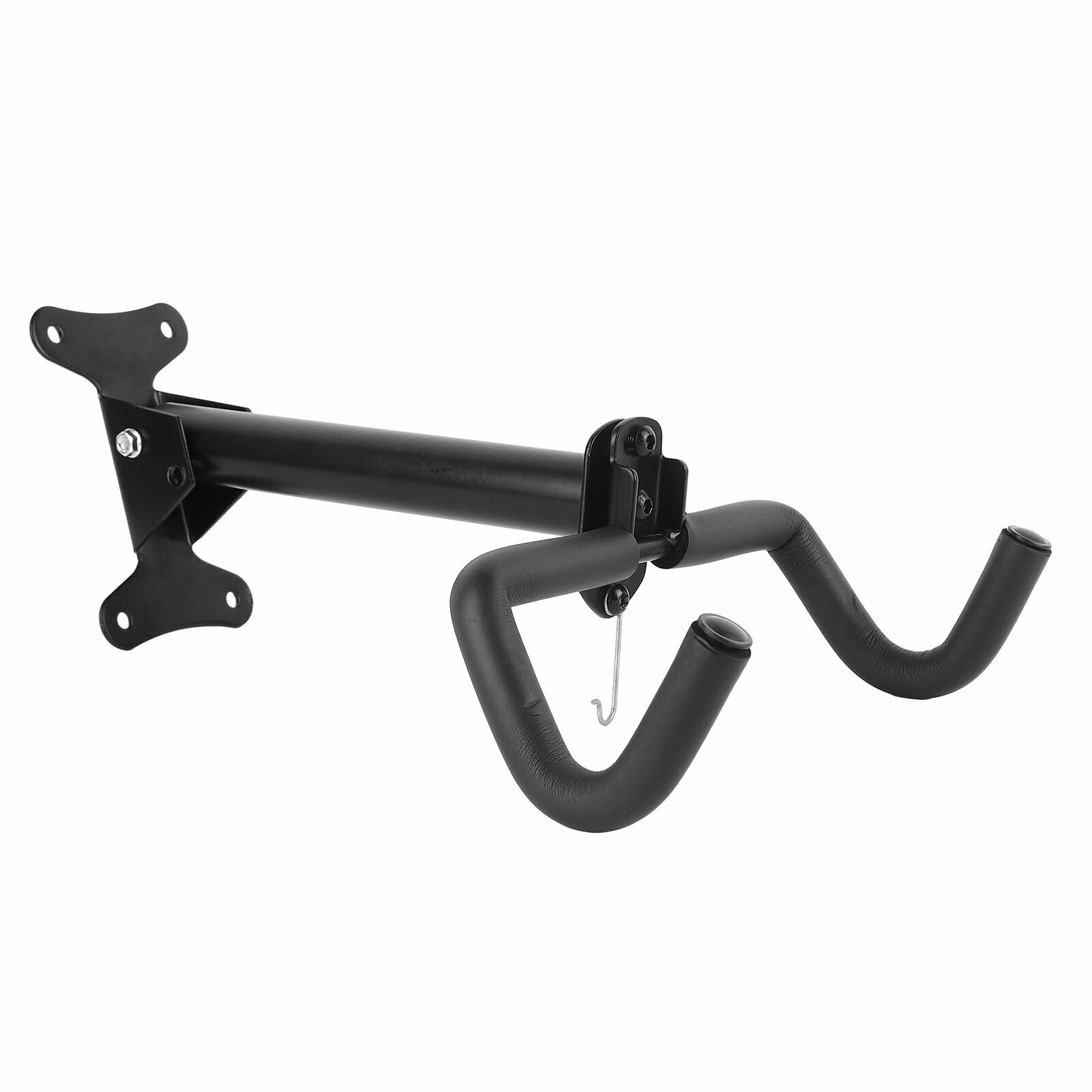 Настенная вешалка для велосипеда, настенная горизонтальная стойка для хранения велосипедов, крючок, настенная витрина для горного велосипеда для гаража, внутреннего сарая