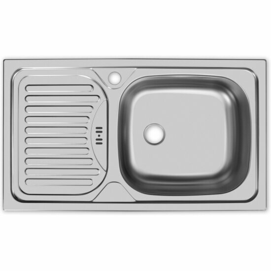 Кухонная мойка Ukinox CLM760.435 --W6K 1R Классика