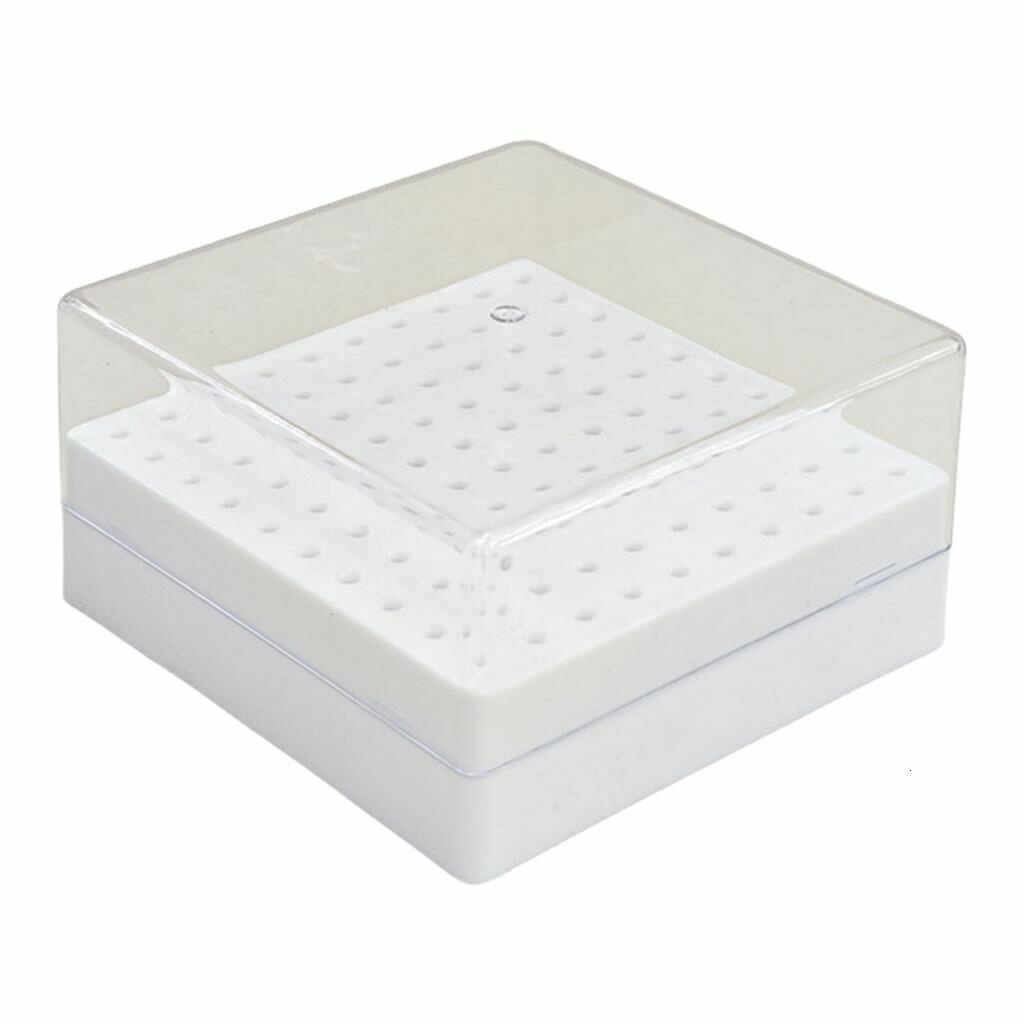 Органайзер для сверл дрели, 100 отверстий, Белый