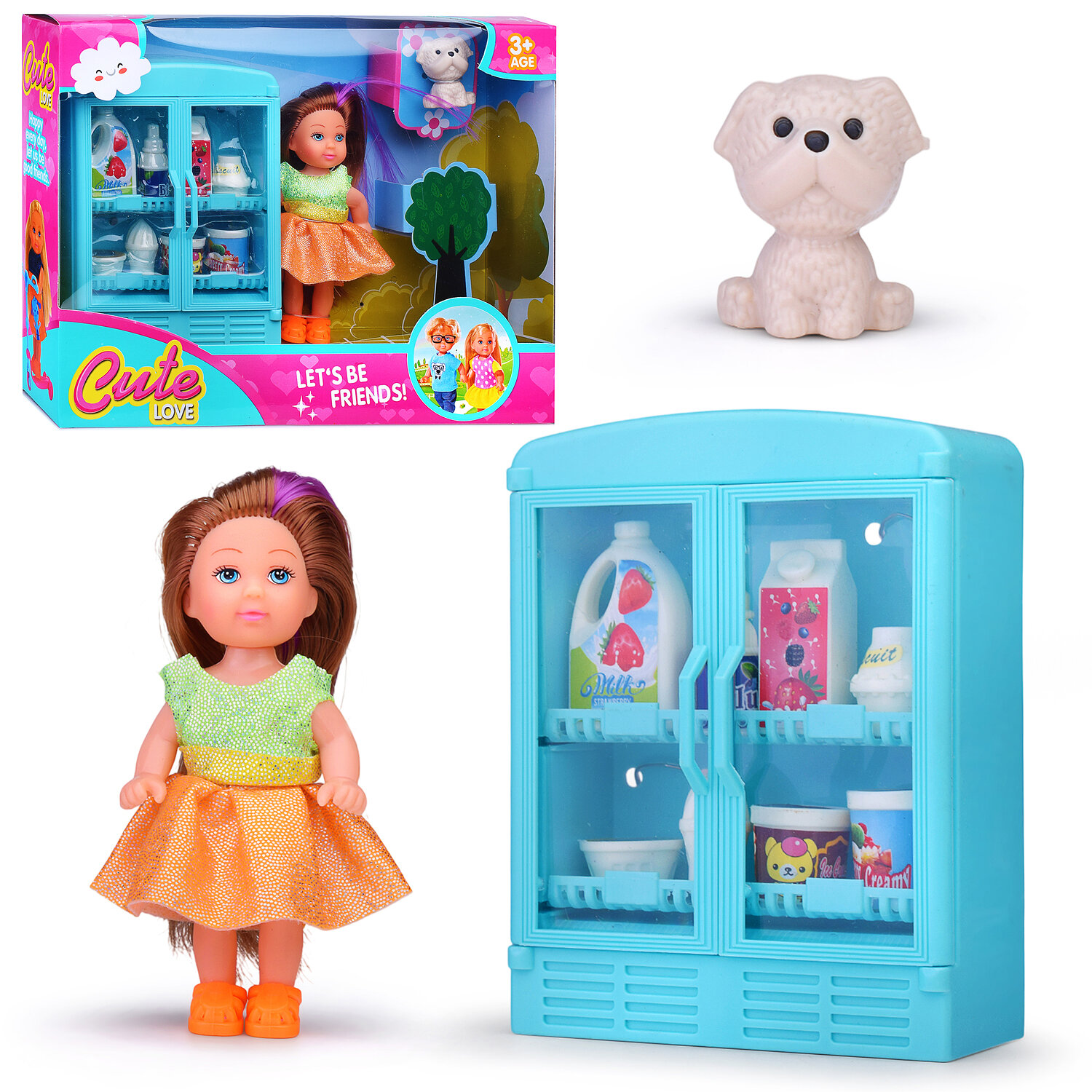 Кукла SM022-8 "Зара", 11.5, с аксессуарами, для детей от 3 лет