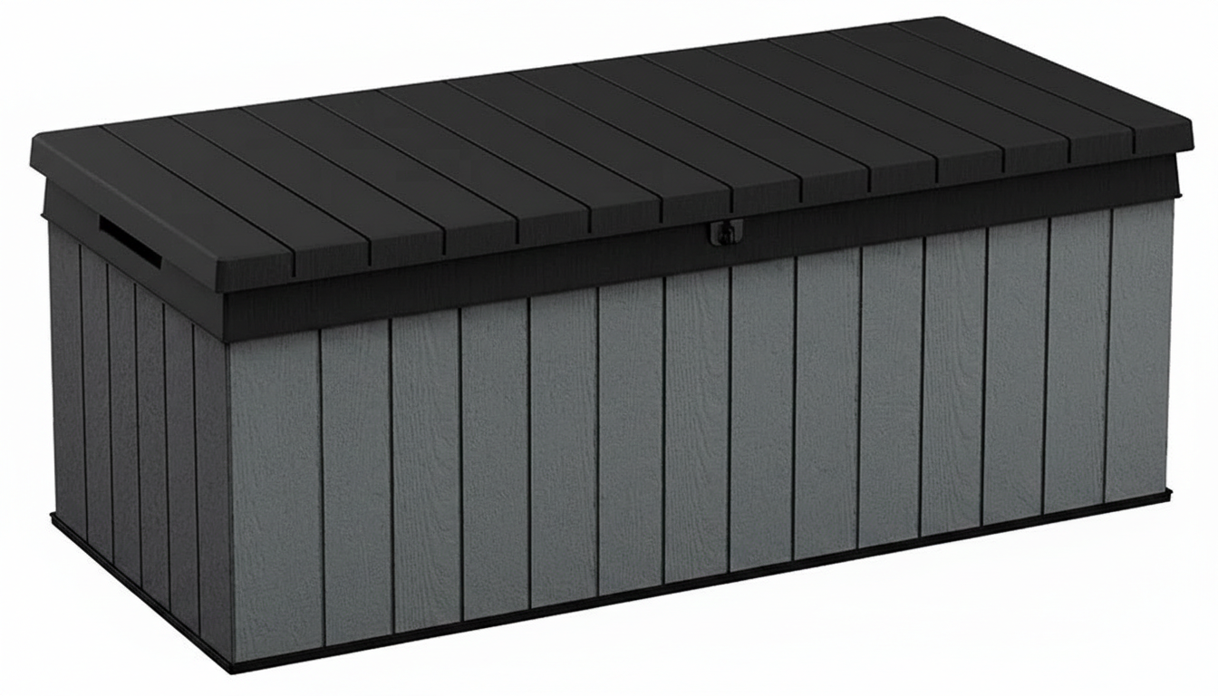 Сундук Keter "Дарвин", 570л, графитовый, пластиковый, для сидения
