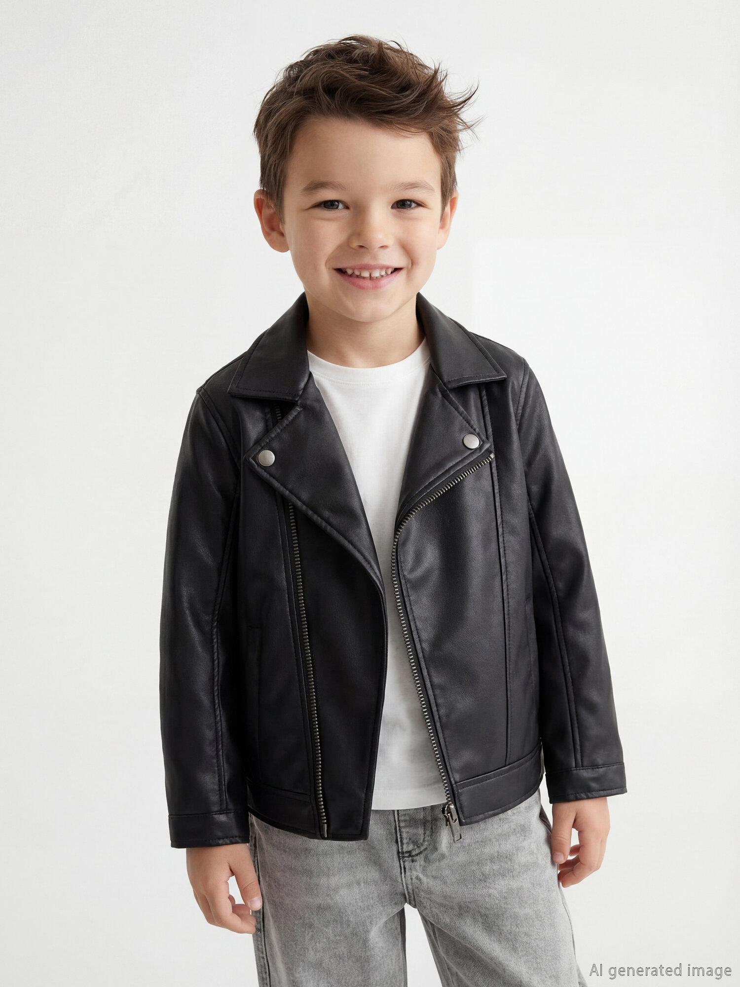 Куртка кожаная