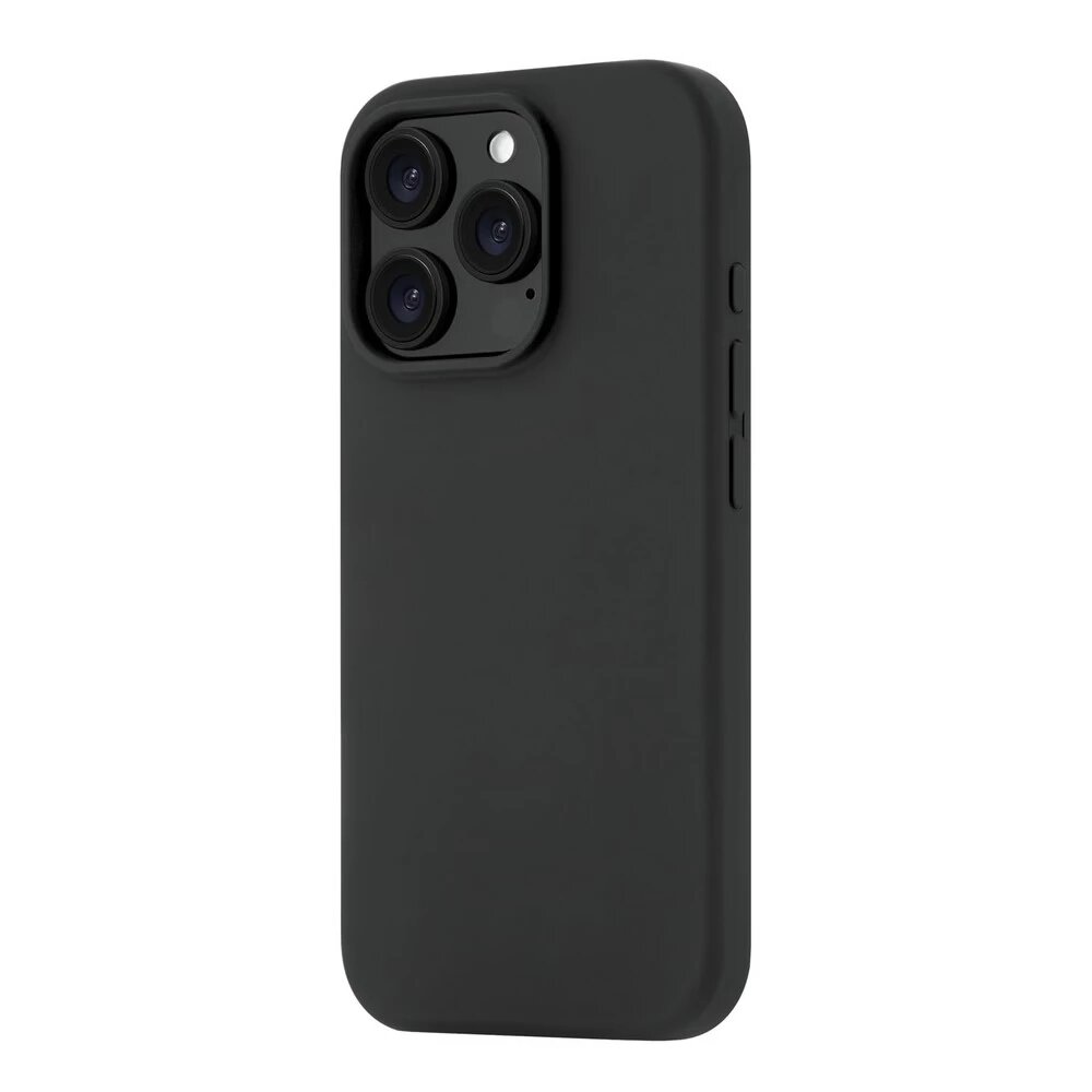Чехол защитный uBear Touch Mag Case iPhone 16 Pro, софт-тач, черный