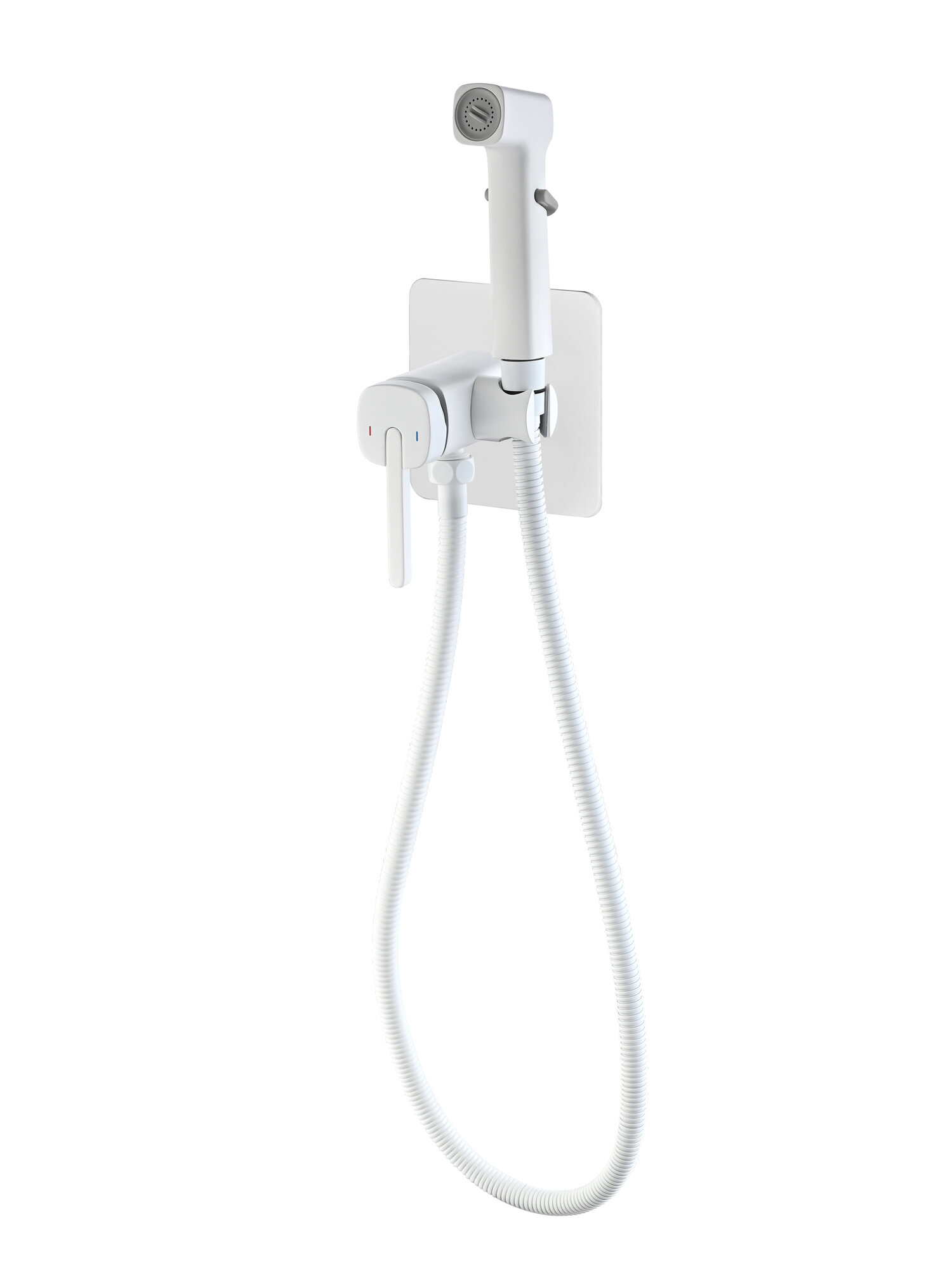Гигиенический душ встроенный Rose R2QS45PDC, Белый