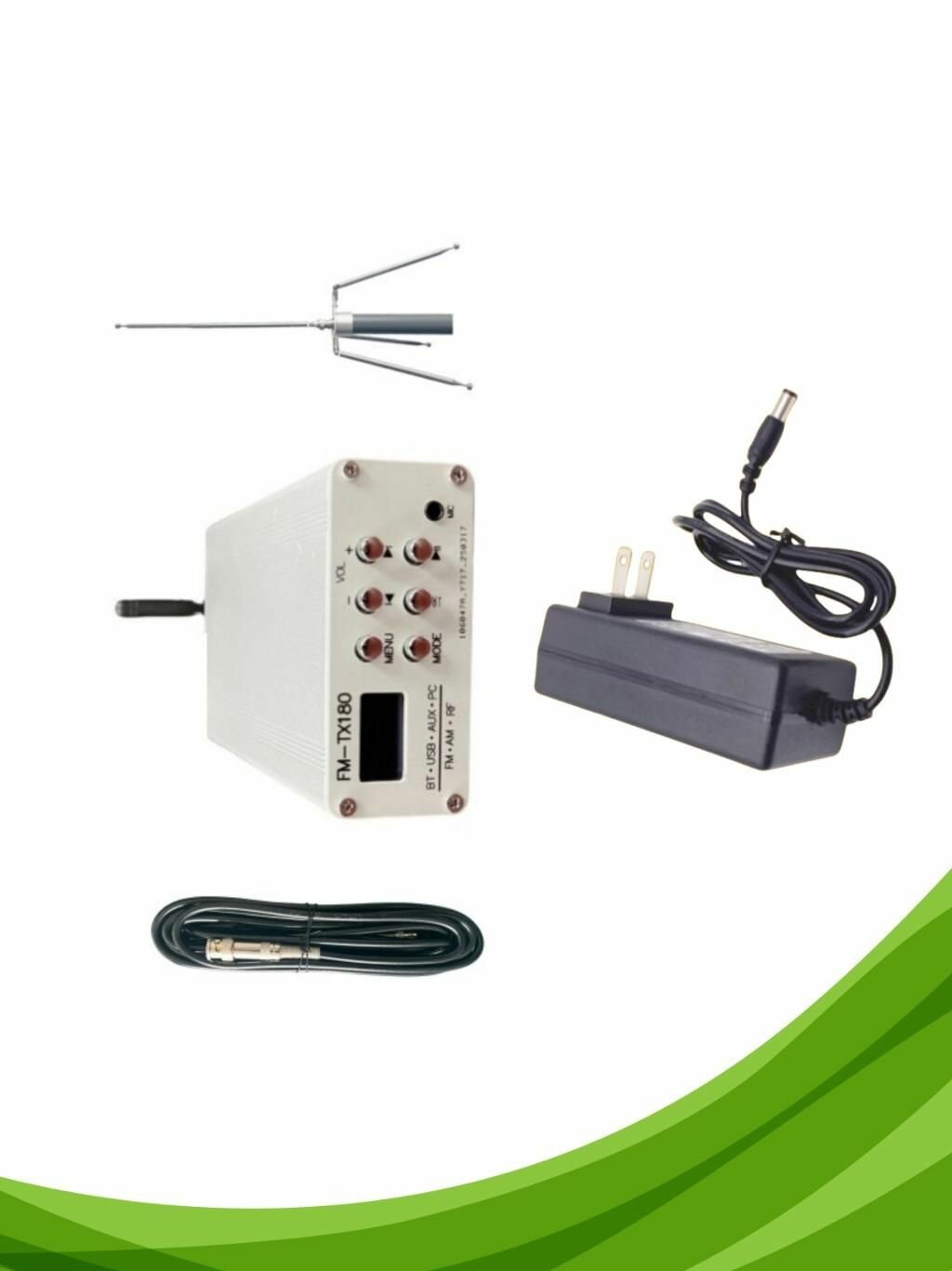 Цифровой FM-передатчик TX180 с MP3