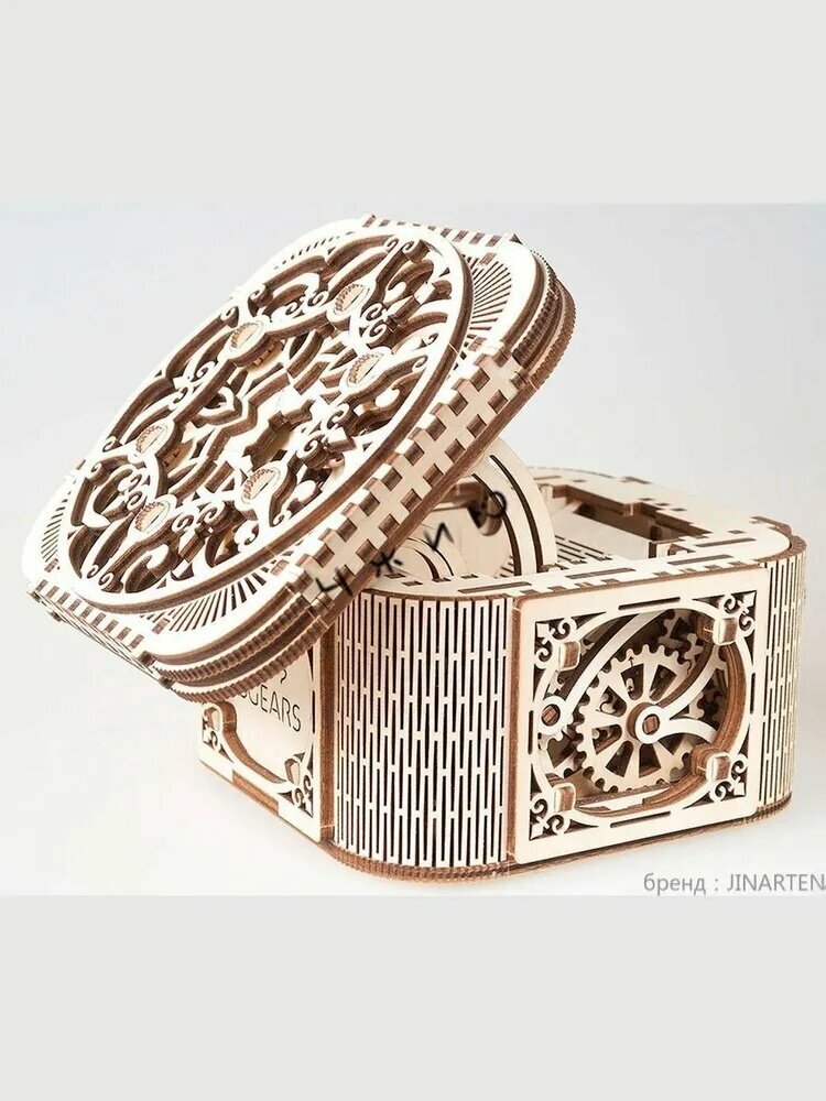 Ugears Конструктор 3D пазл Шкатулка с секретом