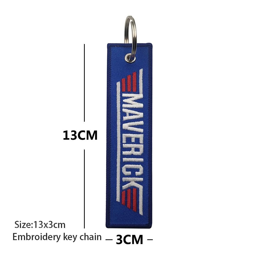 Ключница TOP GUN Maverick, 13x3 см, Key Chain 1