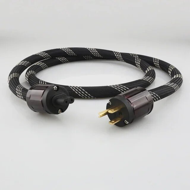 Медный кабель питания audiocrast P079, 1 м, US plug