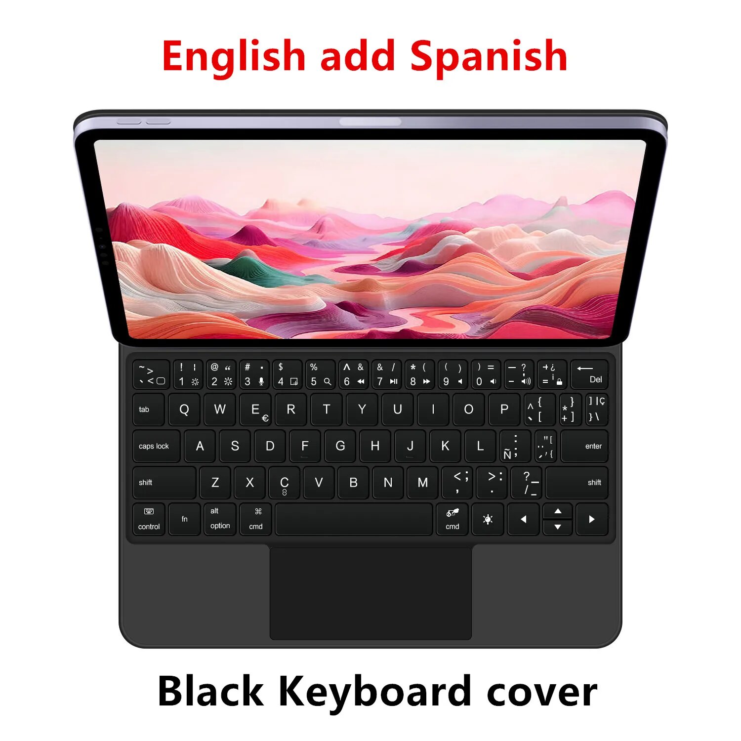 Клавиатура HUWEI Magic Keyboard для iPad Air 11 дюймов Black Spanish