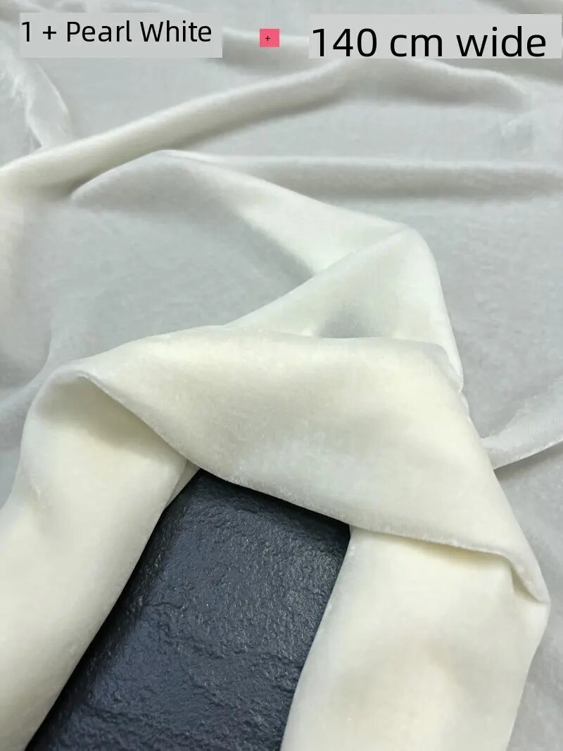 Шелковый бархат 40 цветов as picture color, 50cm