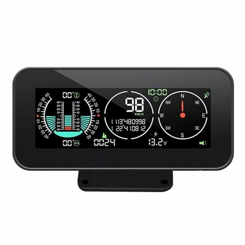 (1 пара) Горизонтальный наклон GPS компас автомобиля HUD Heads Up Display (магнитный)