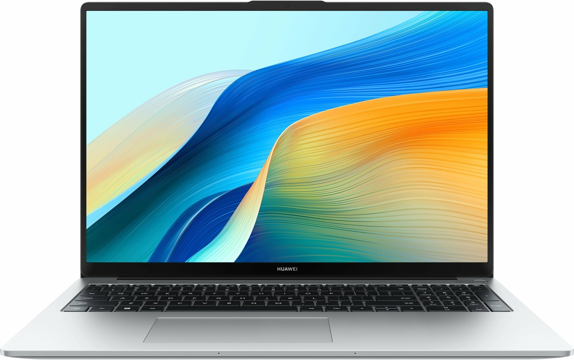 Ноутбук Huawei MateBook D 16 MCLG-X MitchellG-W5651 Core i5 13420H 16Gb SSD512Gb Intel UHD Graphics 16" IPS (1920x1200) без ОС silver WiFi BT Cam (53014QLA)
