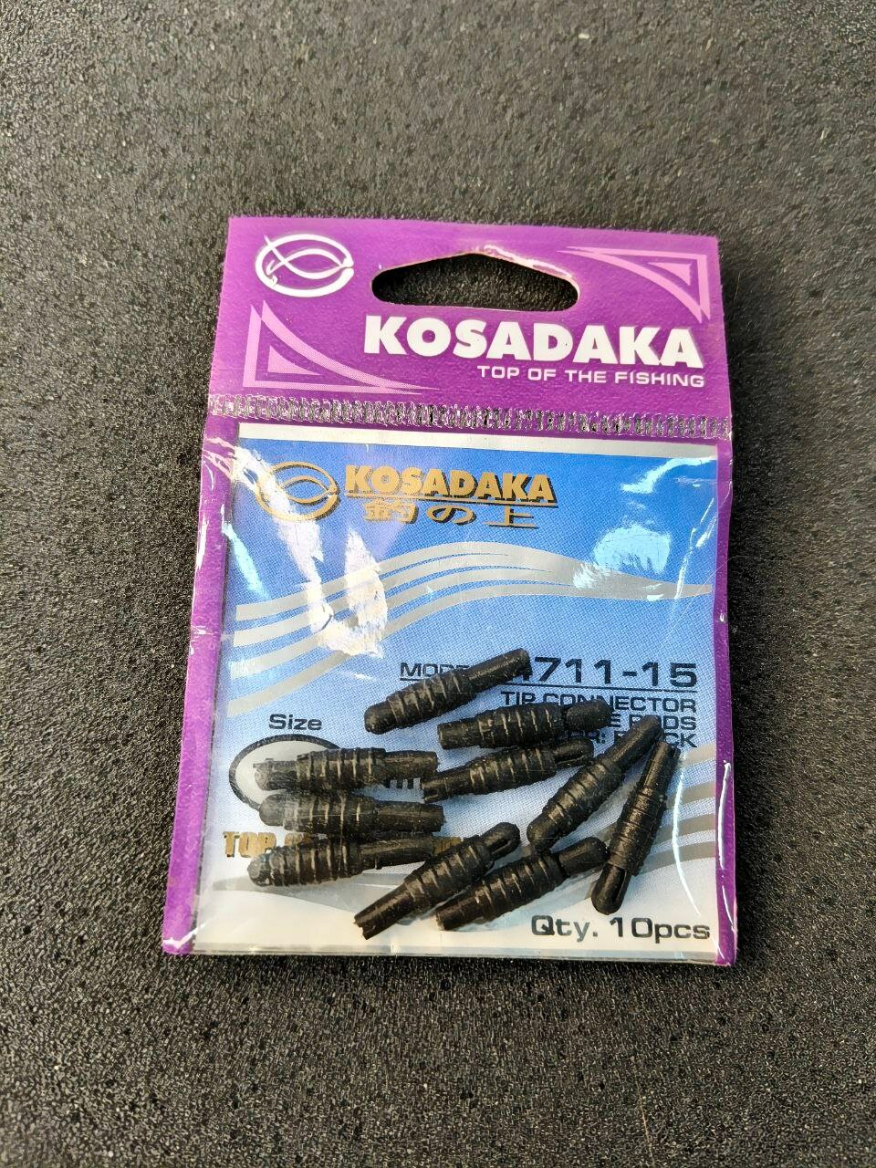 Коннектор для маховой удочки Kosadaka Для Удилища 10 шт 1,5 мм