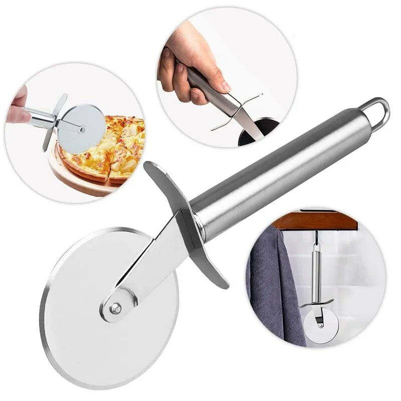 TiLe.home Кухонный нож для пиццы, длина лезвия 6,5 см