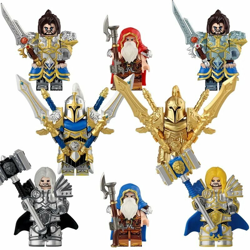 Набор минифигурки Мир Варкрафта ( World of Warcraft)/ Rifleman, Arthas, Varian, совместимы с конструкторами (4.5см, пакет)/DT8904