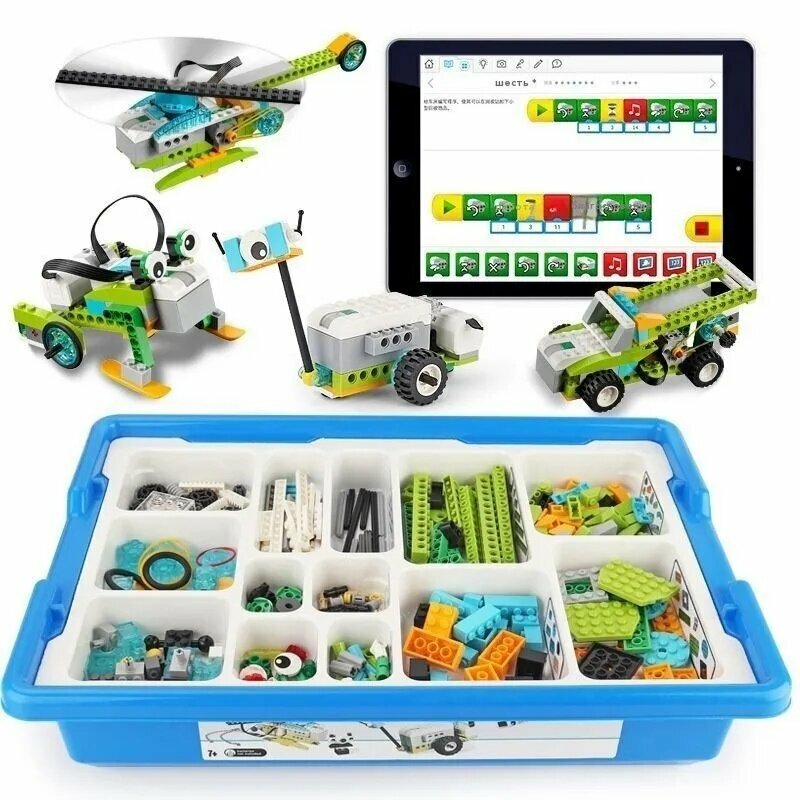 Набор wedo 2.0 расширенная комплектация + ресурсный набор / Развивающий конструктор Робототехника