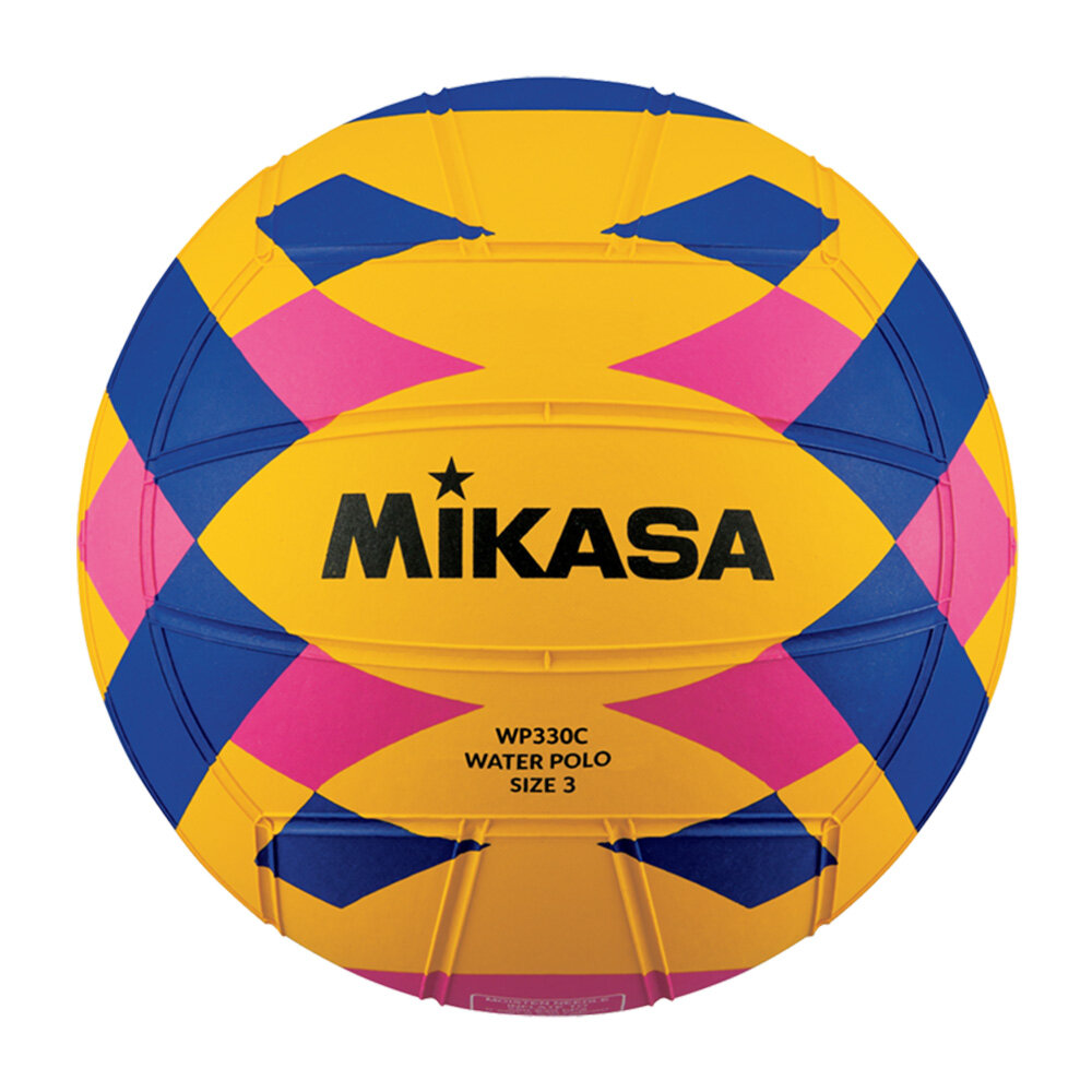 Мяч для водного поло MIKASA WP330C, размер 3, для игр и тренировок юных ватерполистов в возрасте до 10 лет