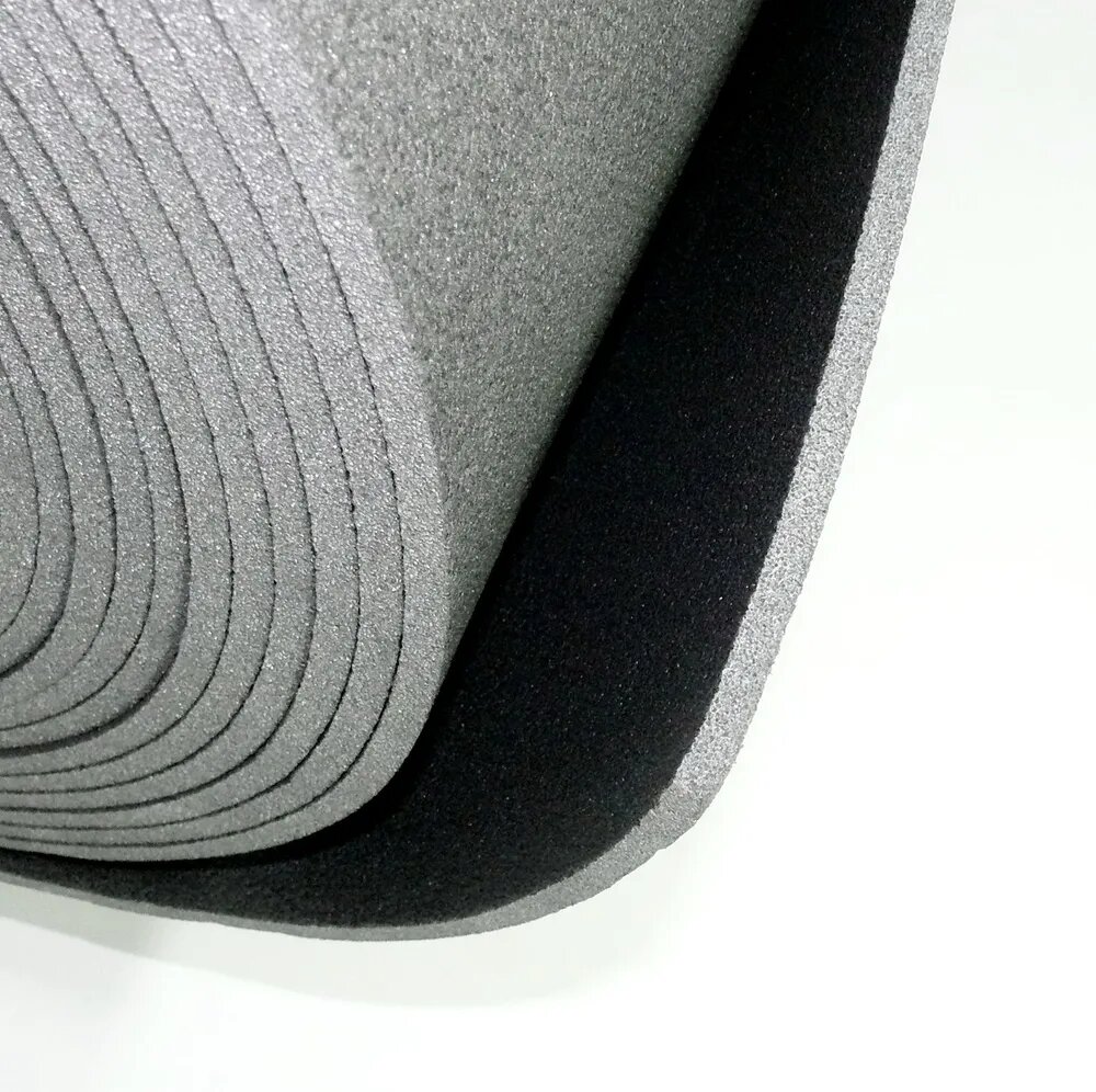 Теплоизоляция, звукоизоляция Изолон Isolon 300 4010 AH D 1,5 х 1 м. Толщина 10 мм. Цвет серый