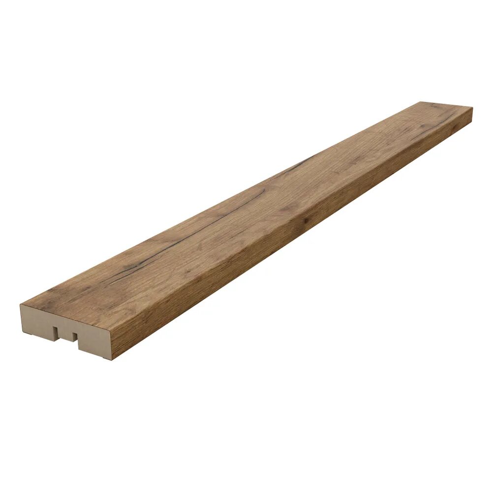 Интерьерная рейка саваш Дуб Крафт Табачный 16*60*2800 мм