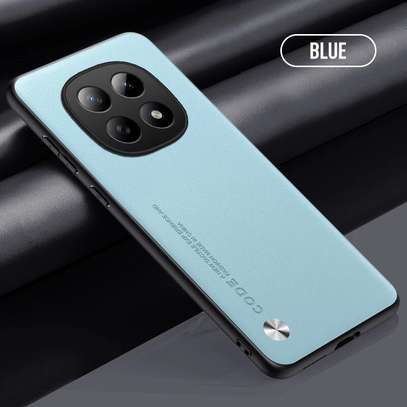Чехол голубой для Xiaomi Redmi Note 15 Pro 4G