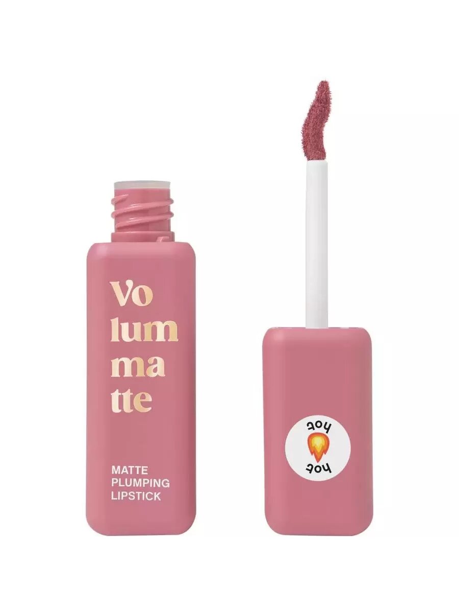 Устойчивая жидкая помада с плампингом тон 06