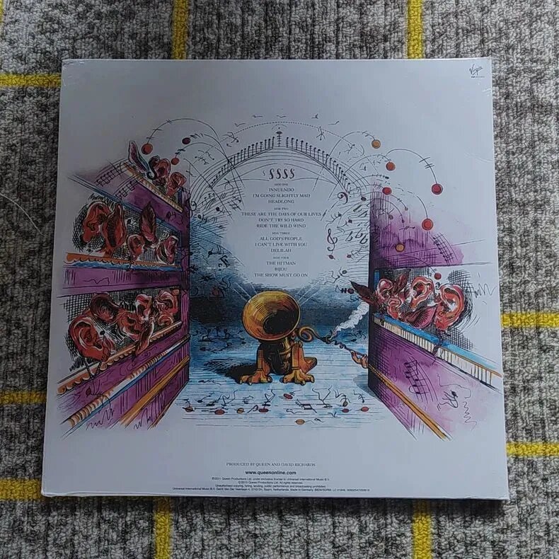 Виниловая пластинка Queen Innuendo (2LP) Импортное издание 2015 год