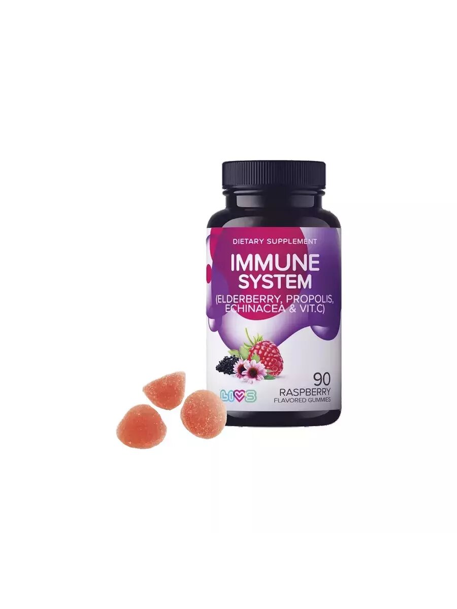 Ливс Комплекс Иммун с Бузиной, Прополисом и Эхинацеей жевате