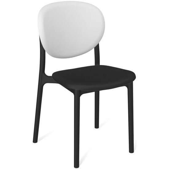 Стул Sheffilton SHT-S180 белый/черный/черный