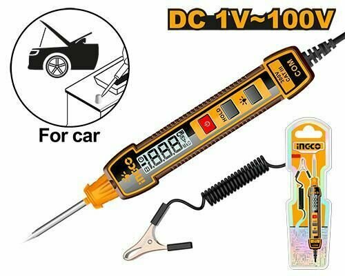 Тестер автомобильный DC 100В INGCO INDUSTRIAL HSDT41001