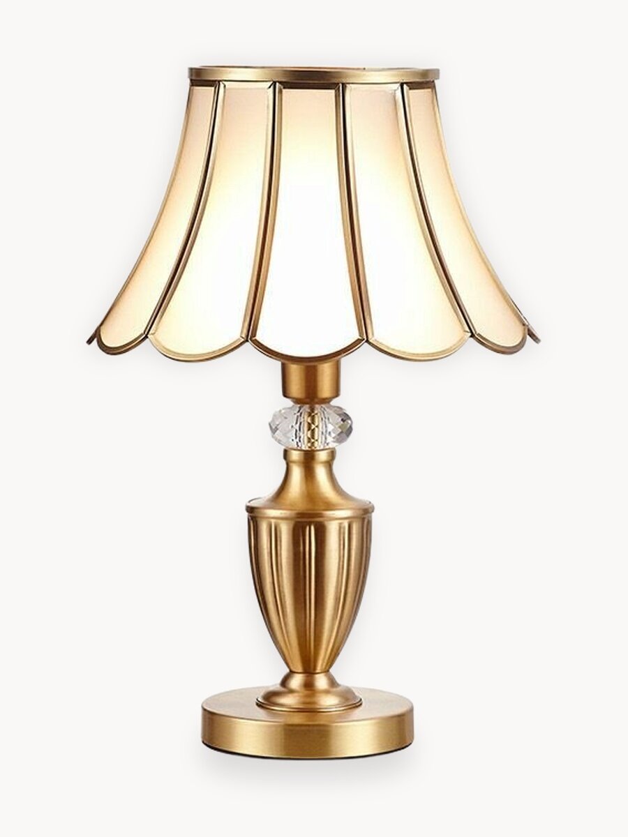Прикроватная лампа, стиле ретро, Настольная лампа декоративная, с абажуром, подходящая для гостиной, спальни, Европейский и американский стиль