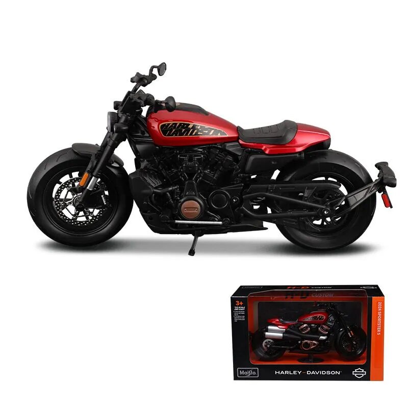 Maisto 1:12 Harley-Davidson мотоцикл металлическая коллекционная модель