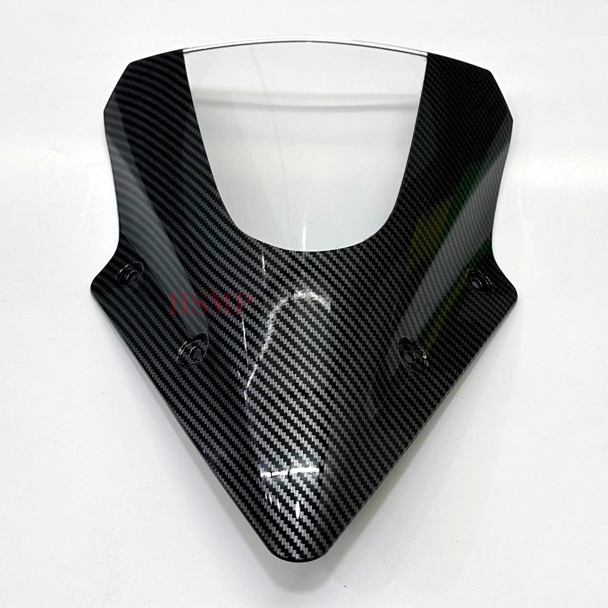 Подходит для Kawasaki Ninja 650 ER-6F 2017 2018 2019, переднее лобовое стекло Carbon fiber style