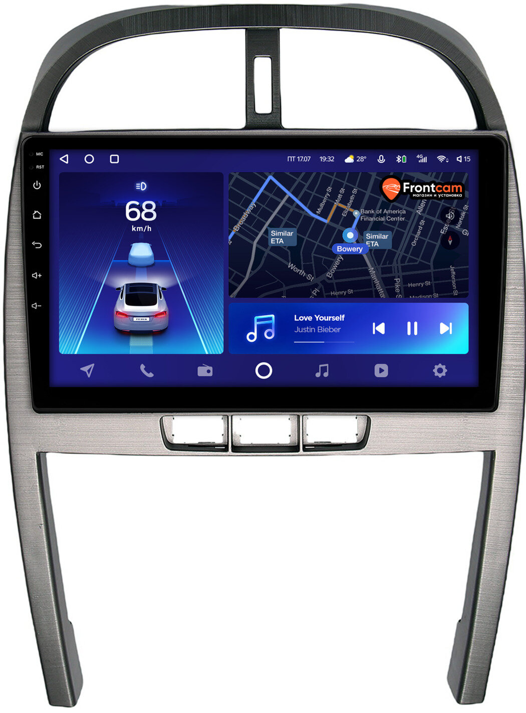 Штатная магнитола Teyes CC2 PLUS 6/128 10" RM-10-6460 Chery Tiggo (T11) 2011-2016 Android 10 (4G-SIM, DSP, QLed)